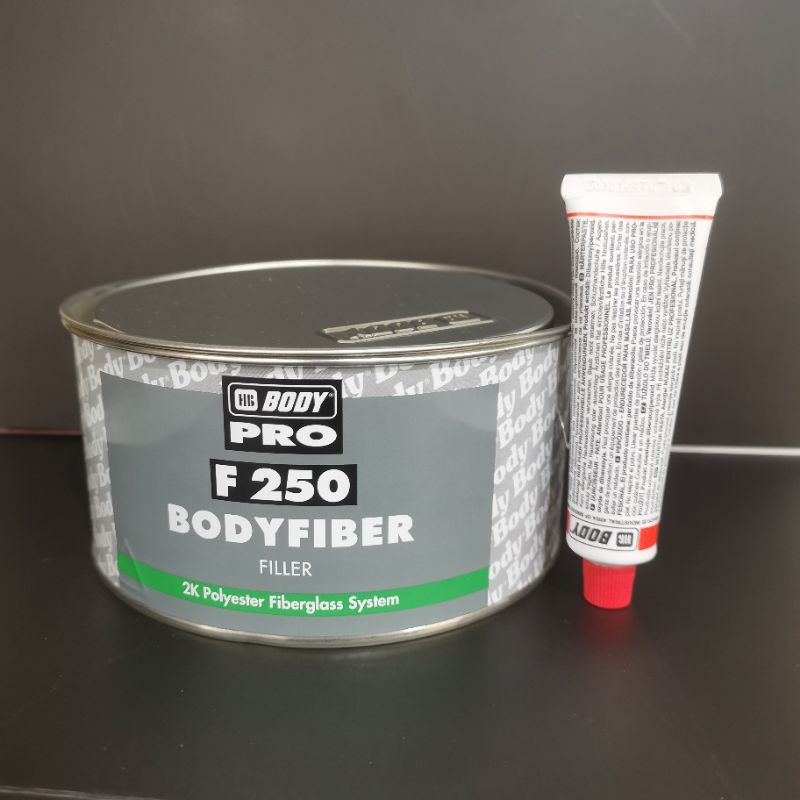 HB BODY 250 FIBER GLASS WITH HARDENER (1.5kg) | Shopee Malaysia