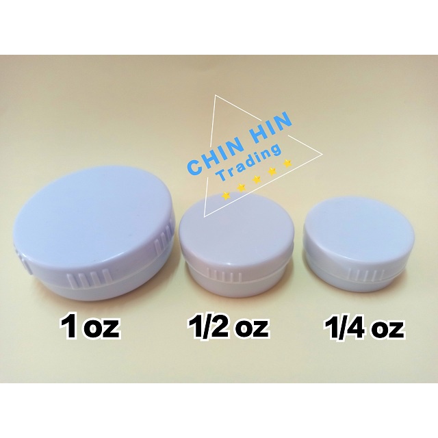 Ointment Box 1oz , 1/2oz , 1/4oz ( 10pcs ) | Shopee Malaysia