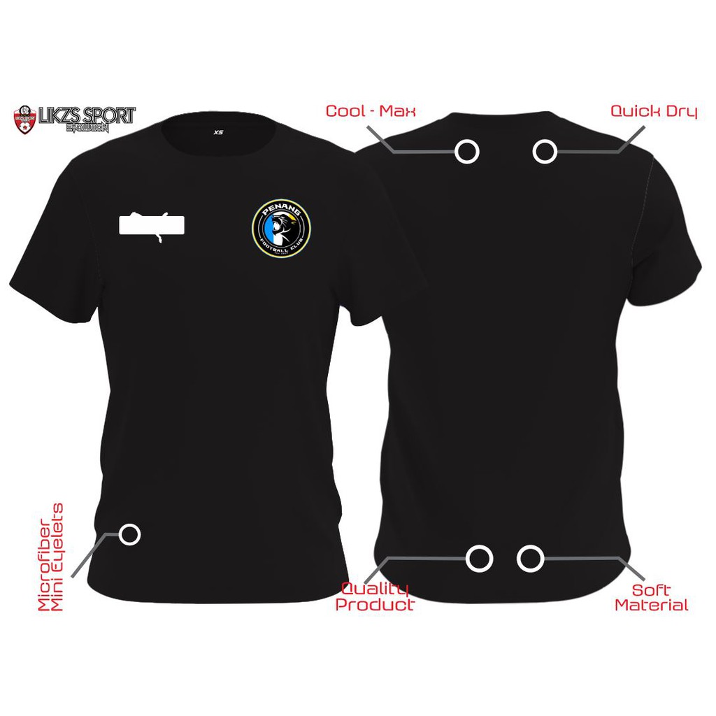 Penang Fc Pre Match Jersey DX1 New Logo | Training | Microfiber | Warm ...