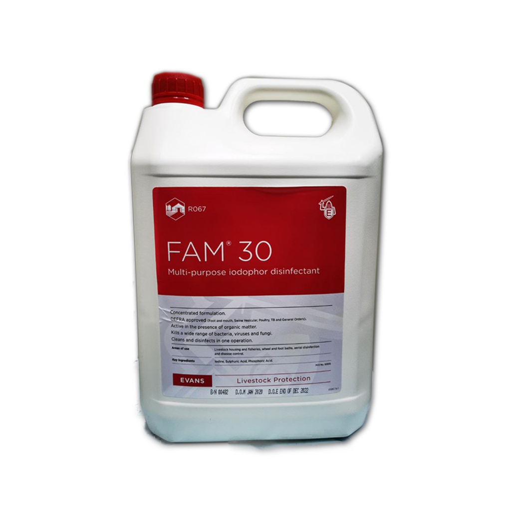 Original Iodine Disinfectant Lindores 30 & Fam 30 Pembasmi Kuman ...