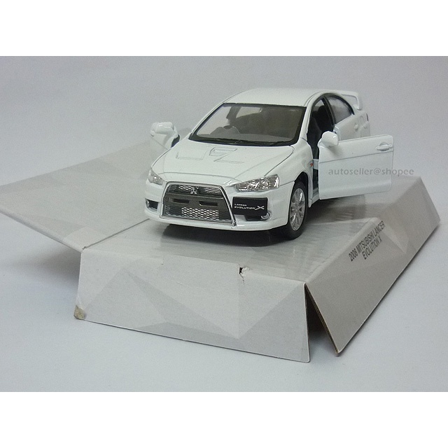Mitsubishi Lancer Evolution X (1:36) Metal Toy Diecast Car | Shopee ...