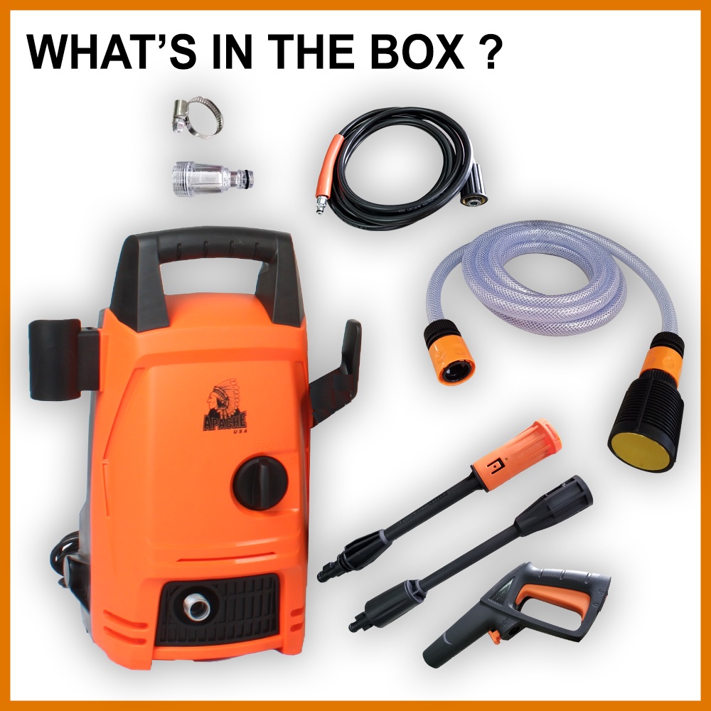 APACHE TurboSpray®️ HM4411 Water Jet High Pressure Cleaner Water Jet ...