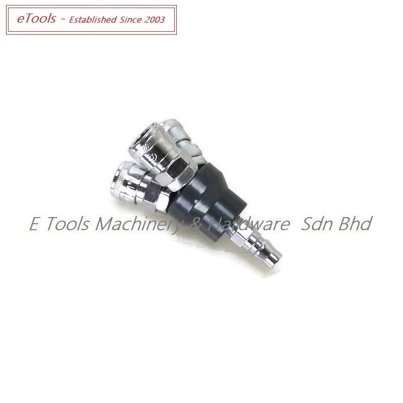 HONG DA 3 WAY QUICK COUPLER with 20PM COUPLER for AIR COMPRESSOR ...