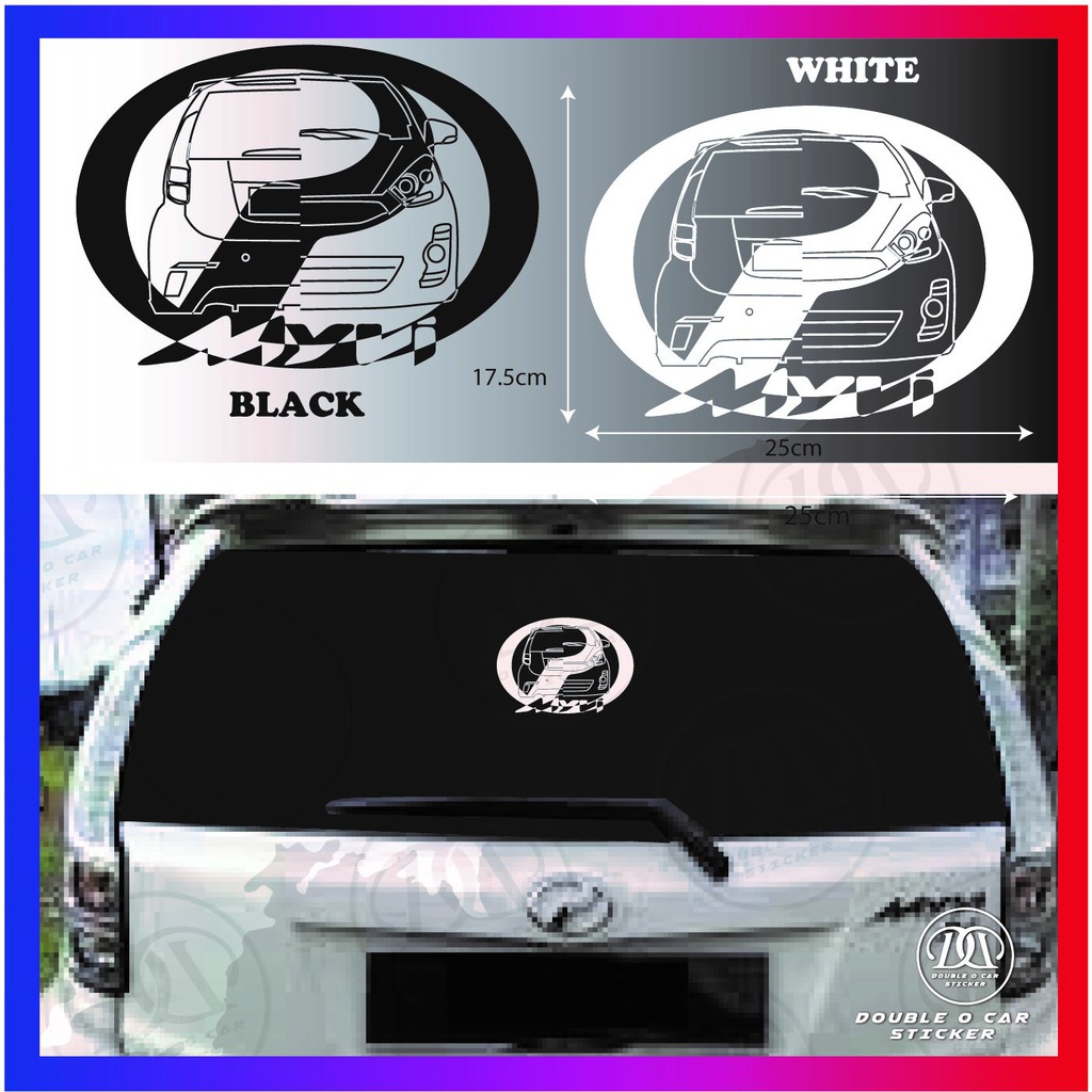 PERODUA MYVI LAGI BEST MODEL FRONT REAR SPECIAL DESIGN HIGH GRADE ...