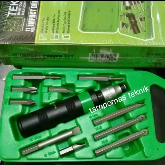 Tekiro Screwdriver 11pcs Original Tekiro Screwdriver | Shopee Malaysia