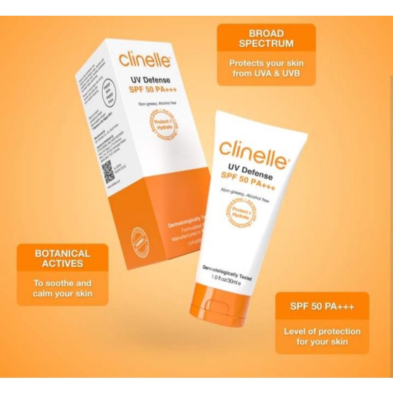 CLINELLE UV DEFENSE SPF 50 PA+++(30ml) | Shopee Malaysia