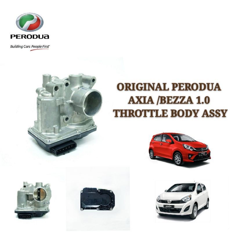 ORIGINAL PERODUA GENUINE AXIA /BEEZA 1.0 THROTTLE BODY NEW ASSY (22030 ...