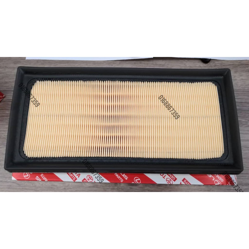 TOYOTA GENUINE AIR FILTER FOR VIOS NCP150 AND AVANZA NEW MODEL 17801 ...