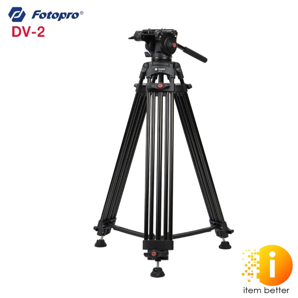Fotopro DV2 Tripod Kit-Video Stand Weight 8 Kg. | Shopee Malaysia