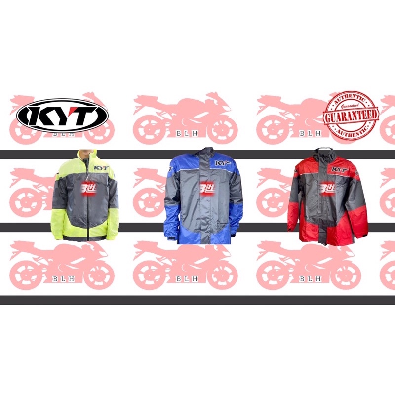 { DIJAMIN ORIGINAL } KYT Raincoat Baju Hujan Rainsuit Rainproof ...