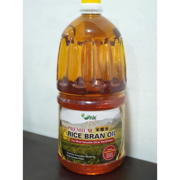 Premium Rice Bran Oil 2L (12,000 PPM) | Shopee Malaysia