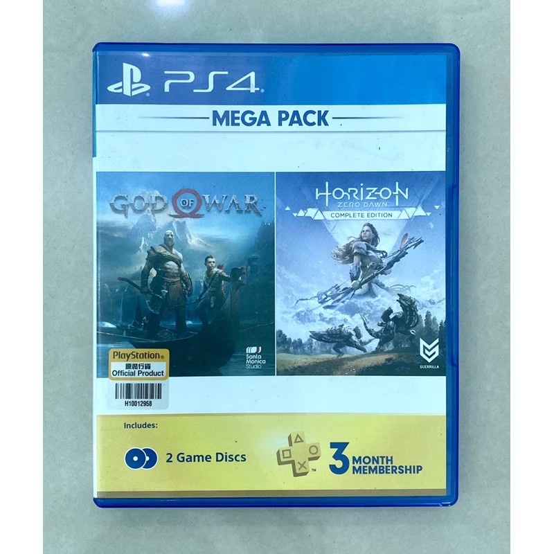 PS4 GAMES [100% ORIGINAL] BUNDLE SET 🔥GOD OF WAR + HORIZON🔥 (Used ...