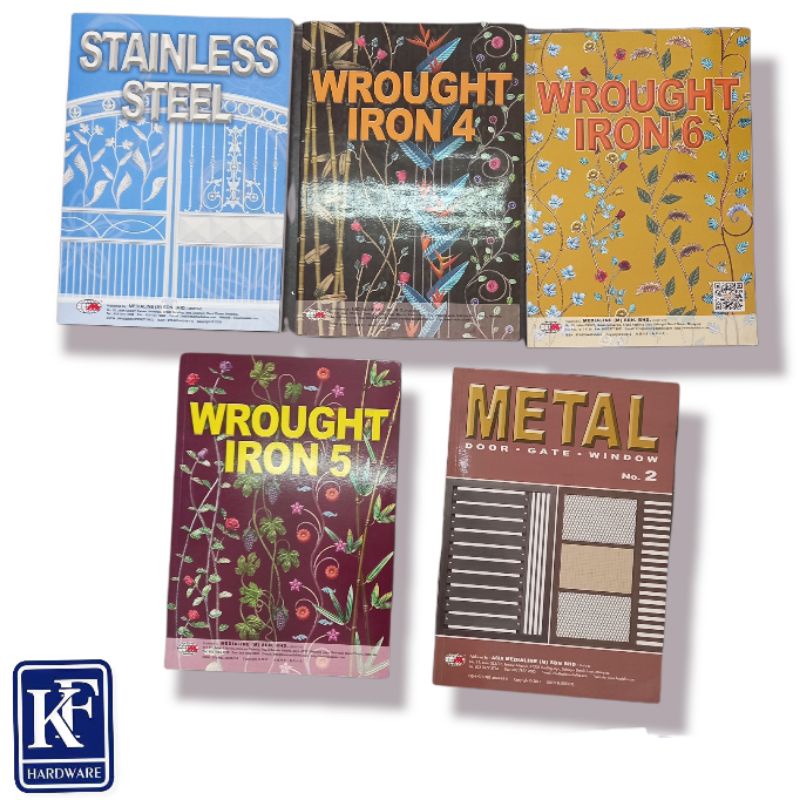STAINLESS STEEL METAL WROUGH IRON DOOR GATE WINDOW BOOK | Shopee Malaysia