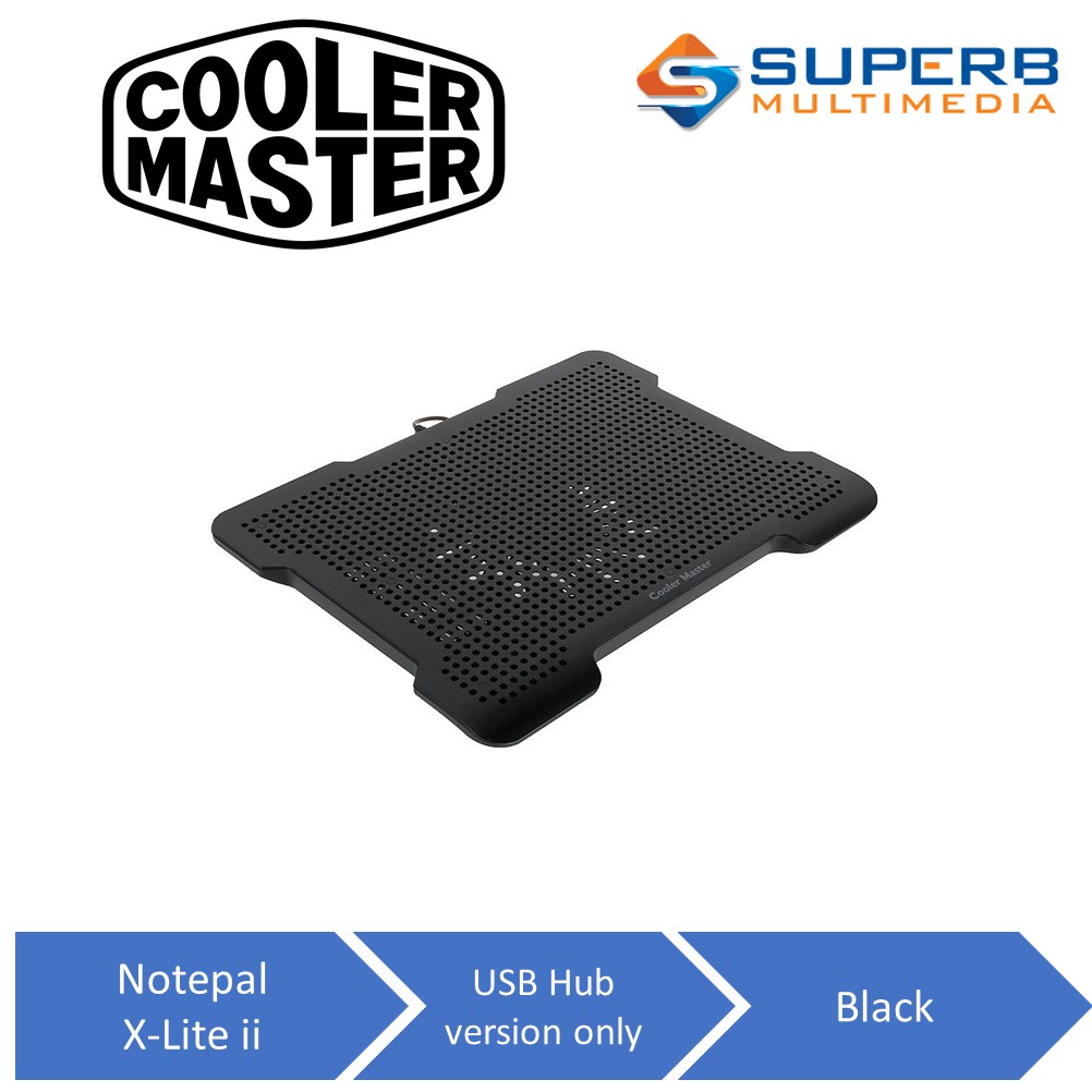 Cooler Master Notepal X-Lite II with Hub | Shopee Malaysia