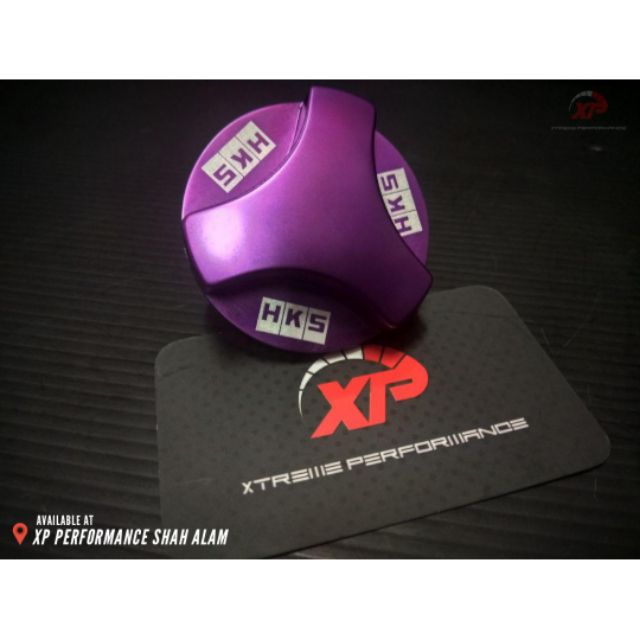 ENGINE OIL CAP HKS PURPLE 3 LEG HONDA | Shopee Malaysia