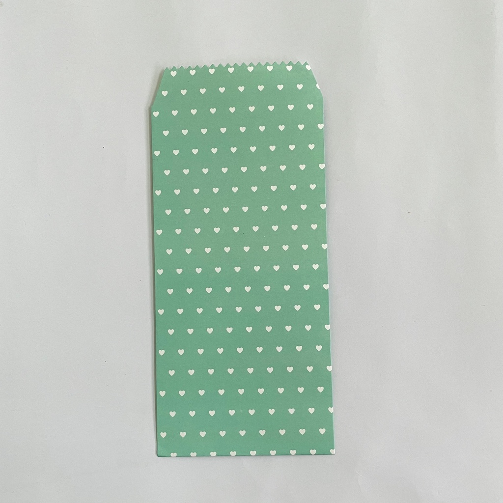 Envelope - Love Heart Polka Dots Pink - Deco Paper Letter Mail Post ...