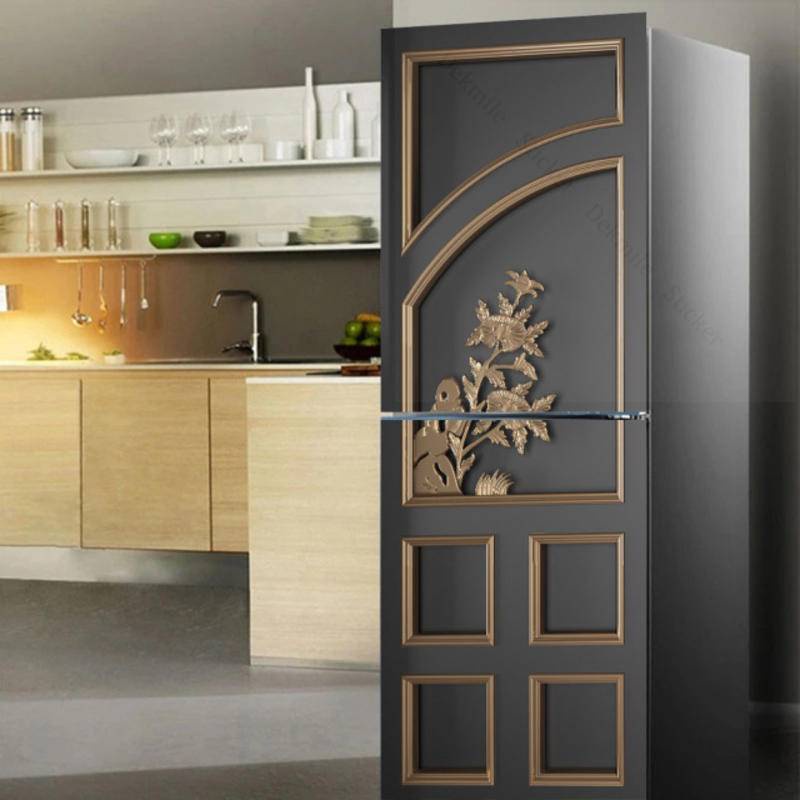 Custom fridge sticker Red Yellow Blue Phone Booth Police PVC ...