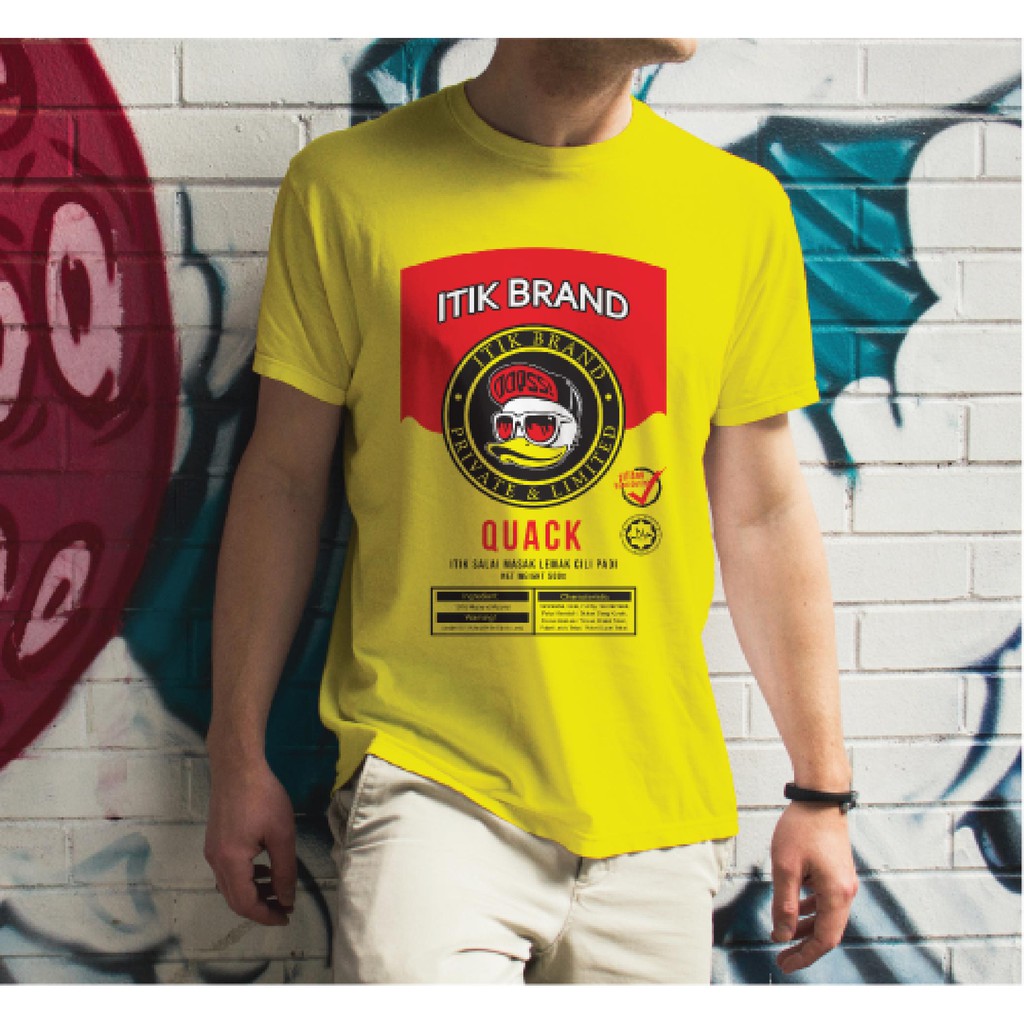 READY STOCK HOT ITEM | ITIK BRAND TSHIRT BAJU UNISEX SWEATWEAR PREMIUM ...