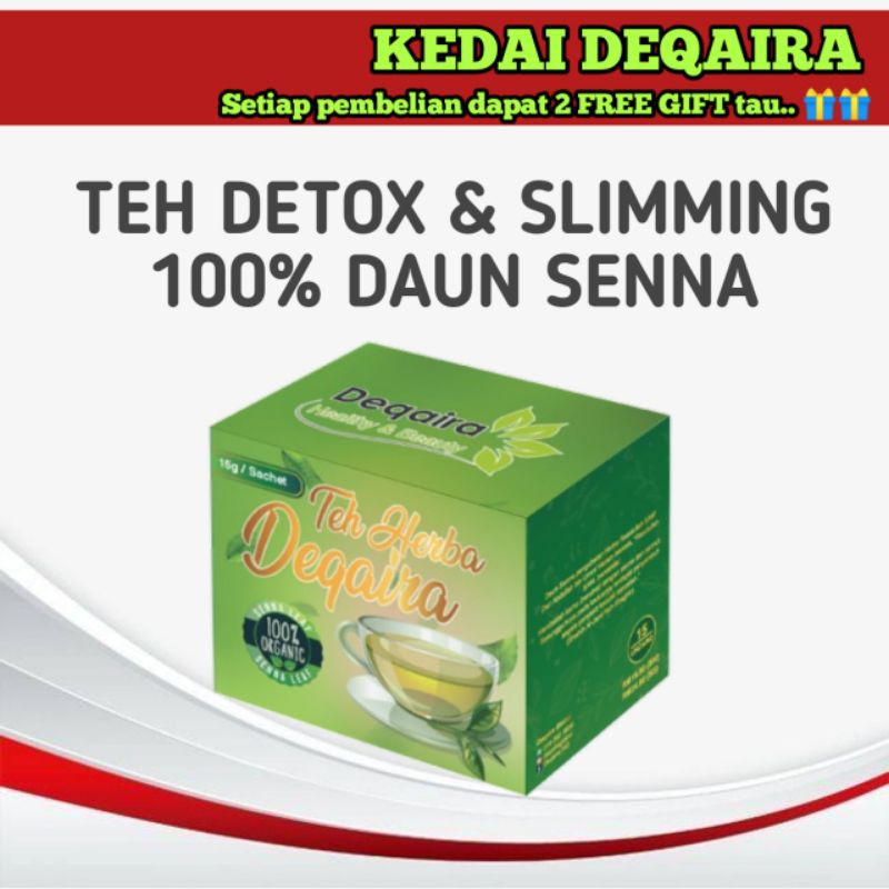 (READY STOCK) TEH KURUS | PEMBAKAR LEMAK | 100% DAUN SENNA | Shopee ...