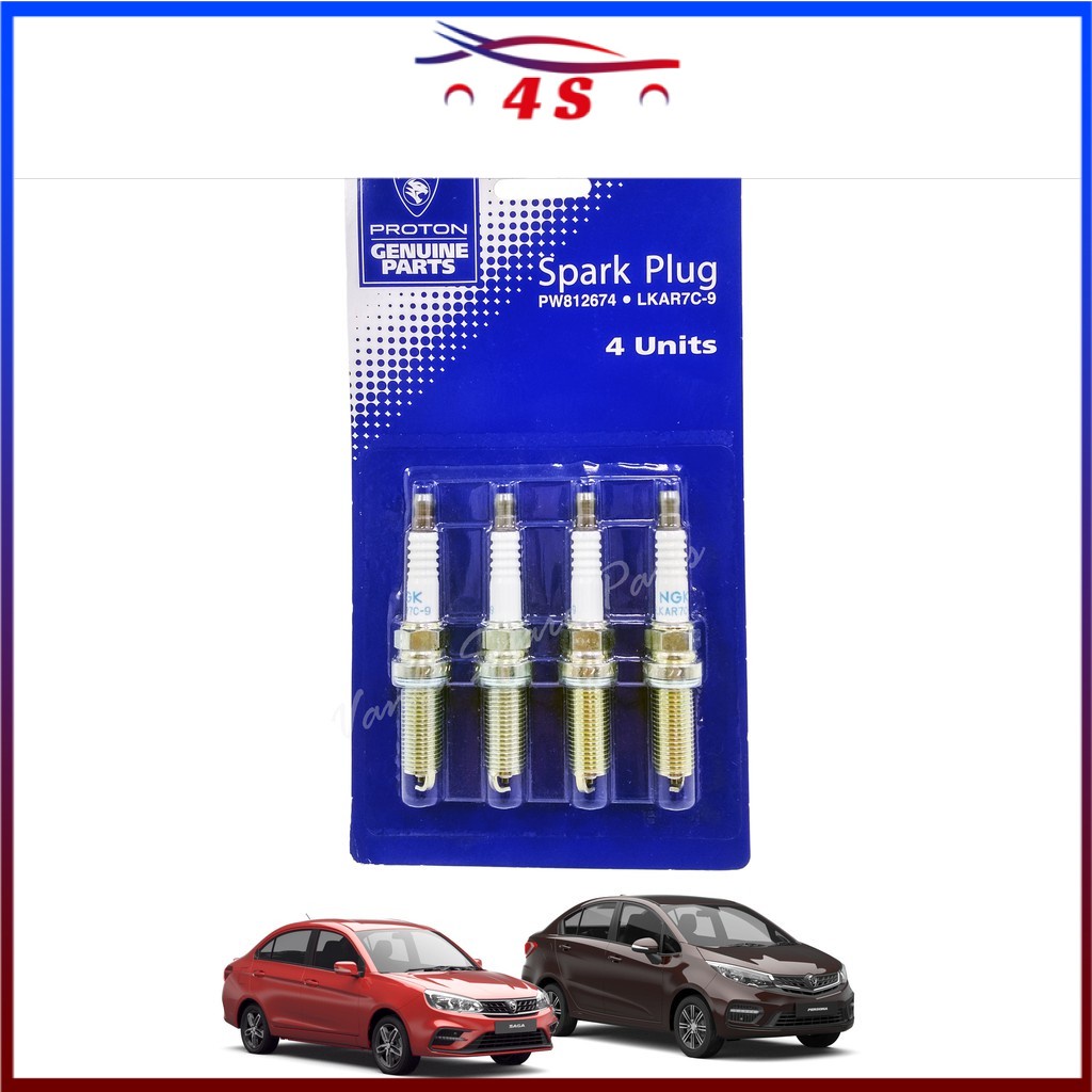 100% Original Proton Genuine Spark Plug for Iriz, New Persona, New Saga ...