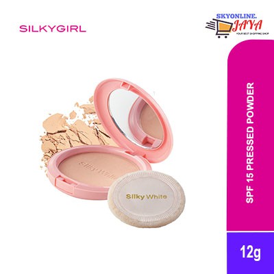 Silky White Pressed Powder SPF15 | Shopee Malaysia