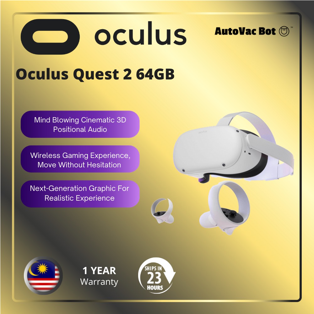 [READY STOCK] HOT SALES Oculus Quest 2 64GB & 128GB & 256GB With ...