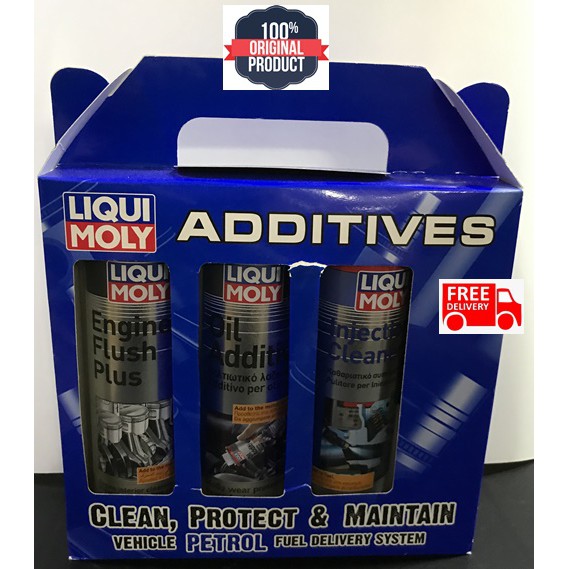 LIQUI MOLY PETROL ADDITIVES (3 IN 1) 3 Bottles (100% ORIGINAL) | Shopee ...