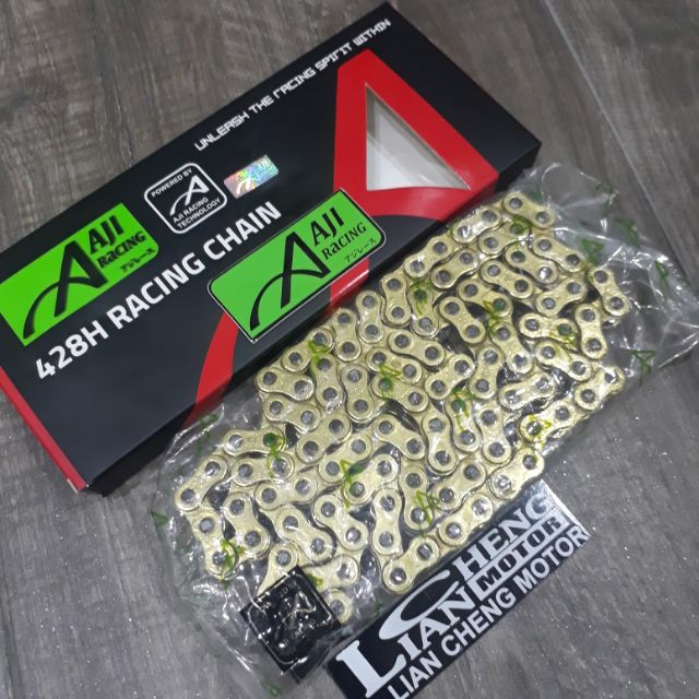 AJI RACING CHAIN 428H ( GOLD ) | Shopee Malaysia