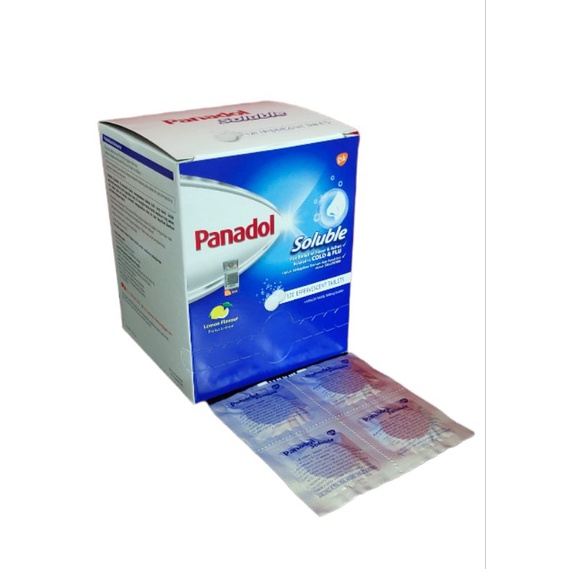Panadol Soluble 4s(500mg Paracetamol+427mg Sodium) | Shopee Malaysia