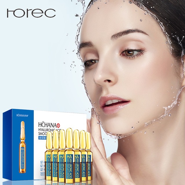 ROREC Hyaluronic Acid Ampoule Face Serum Shrink Pores Anti-Ance Nicotinamide Whitening ...