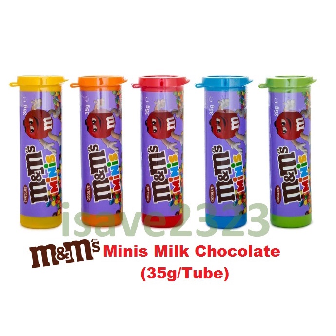 M&M's Mini Milk Chocolate Tubes (35g/Tube) | Shopee Malaysia