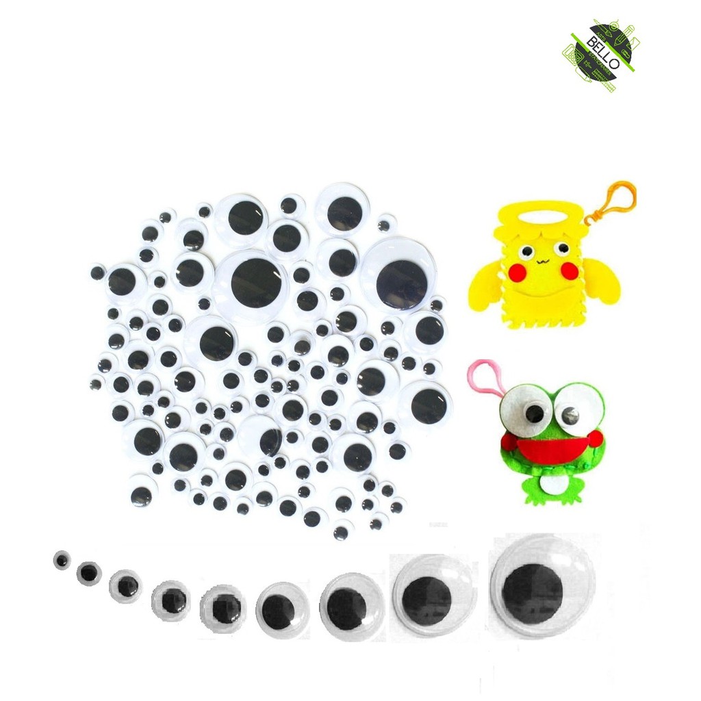 [DIY CRAFTS] Eye Toys For Diy Craft 5/8/10/12/15/20/24/30/40mm | Shopee ...