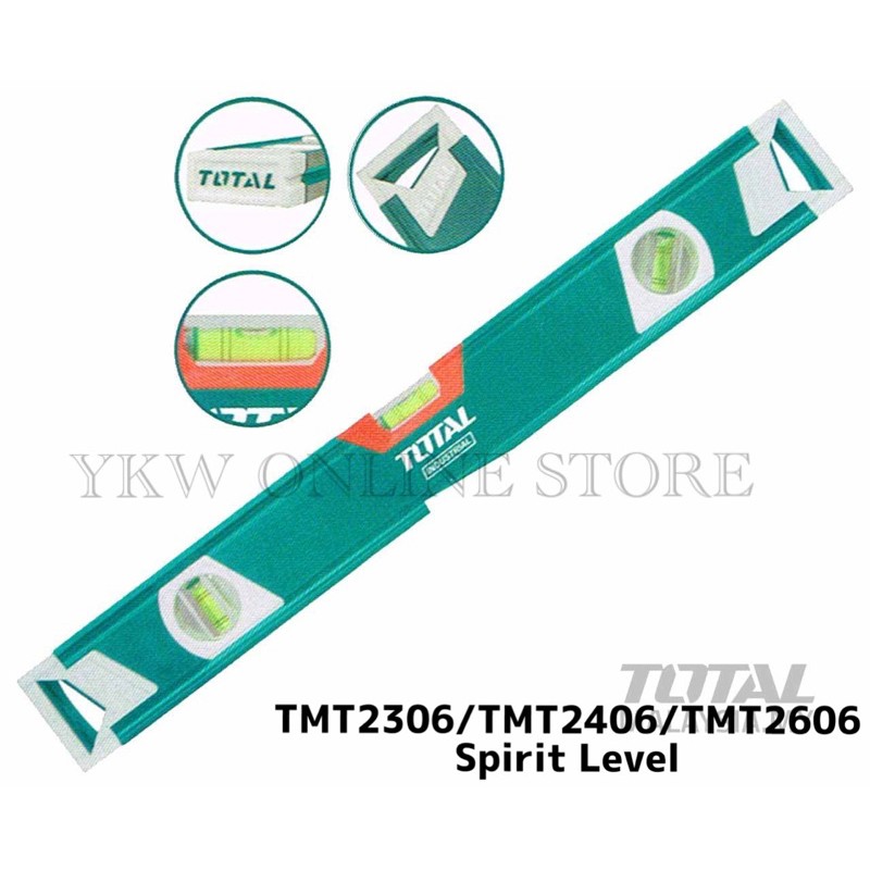 TOTAL Spirit Level TMT2306/TMT2406/TMT2606 | Shopee Malaysia