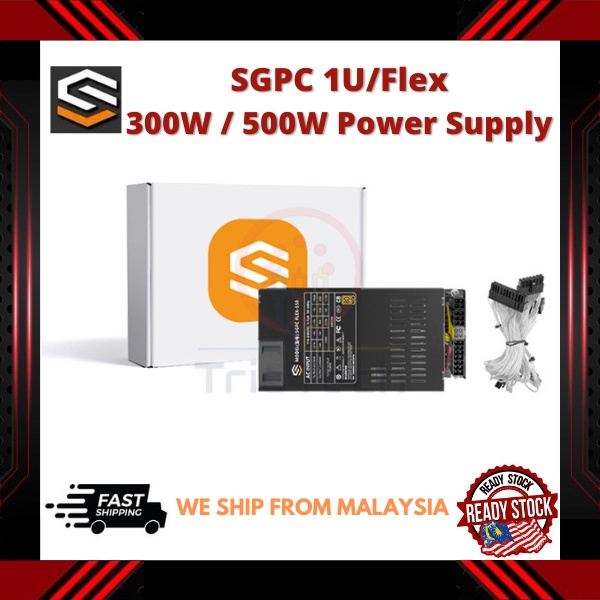 SGPC 1U FLEX Mini ITX 80 Plus Bronze Gold 300W 500W Full Modular Power Supply PSU Non Modular ...