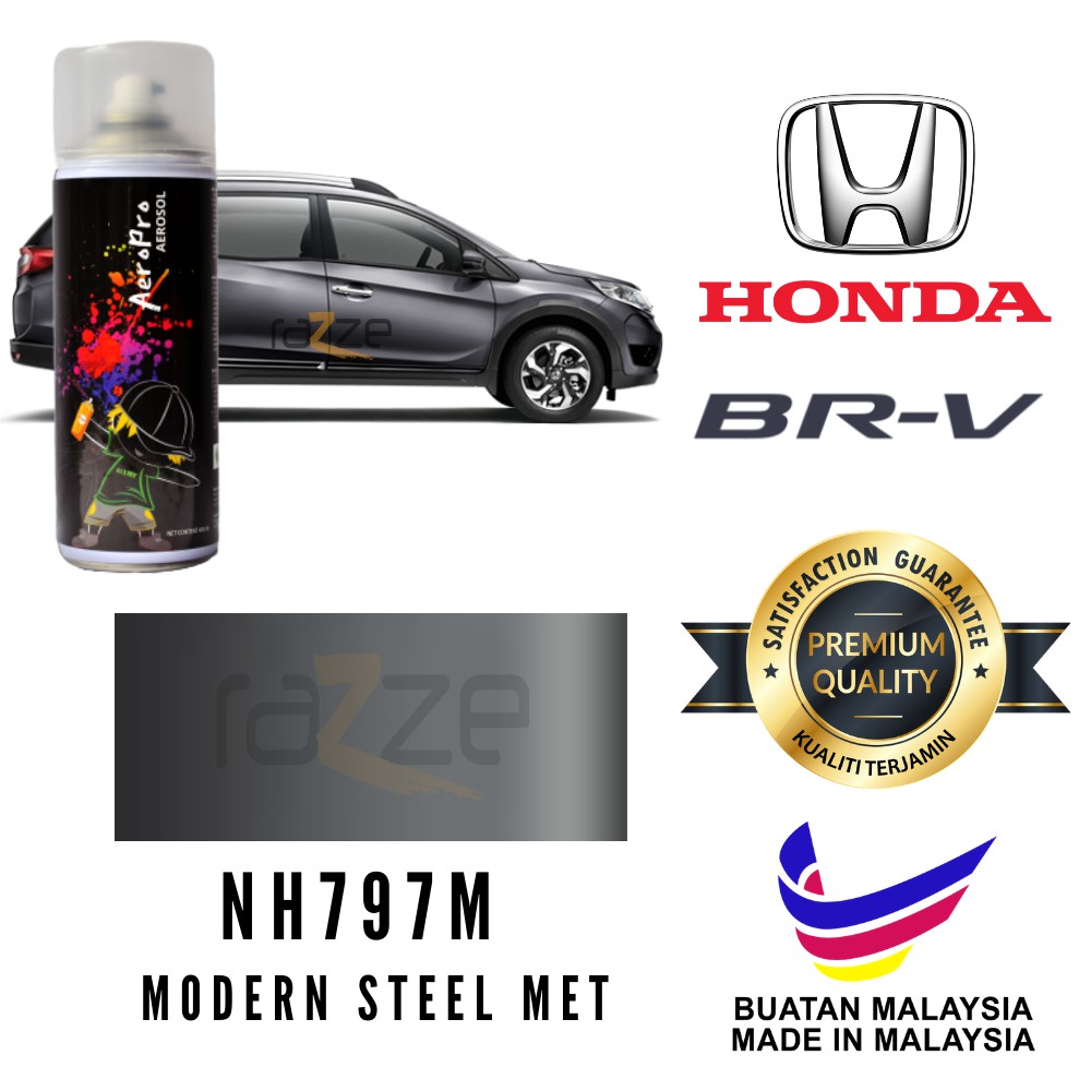 HONDA BRV - Aerosol Spray Paint Original Colour Touch Up– RAZZE (Choose ...