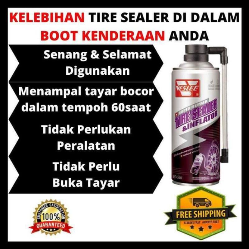[READY STOCK]TIRE SEALER Memudahkan kerja menukar tayar🔥🔥tayar ...
