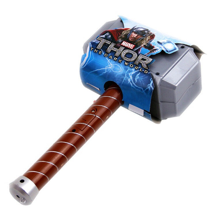 Thor S Hammer Model Toy With Led Light Sound D9100 Shopee Malaysia