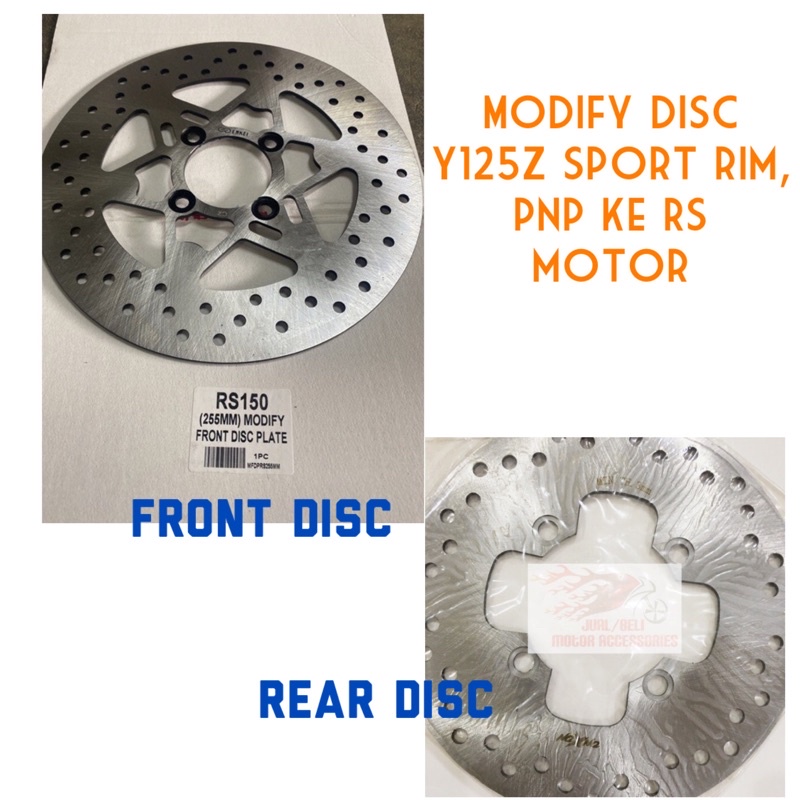 RS150 125ZR Sport Rim 6L PNP RS Enkei Rear Disc Modify 220mm //Front ...