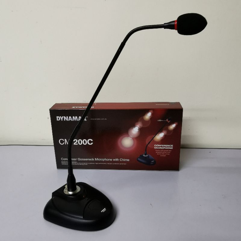 DYNAMAX CM200C Condenser Gooseneck Microphone with Chime Suitable For ...