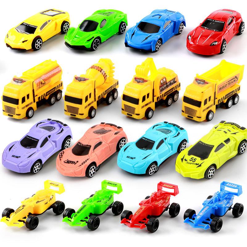 Children Inertial Pull Back Car Toy Car Excavator Engineering Vehicle ...