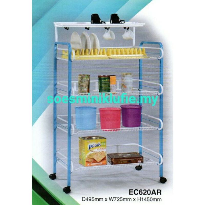 3v Dish rack/ plate rack/ multi purpose rack/ rak pinggan mangkuk/ rak ...