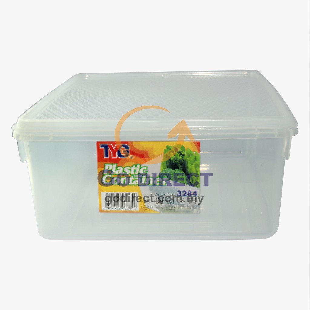 TOYOGO Microwave Freezer Food Container with Lid - Translucent 3284 (5 ...