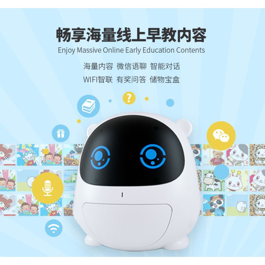 Smart Voice Toy Robot Talking Interactive Dialogue Voice Recognition ...