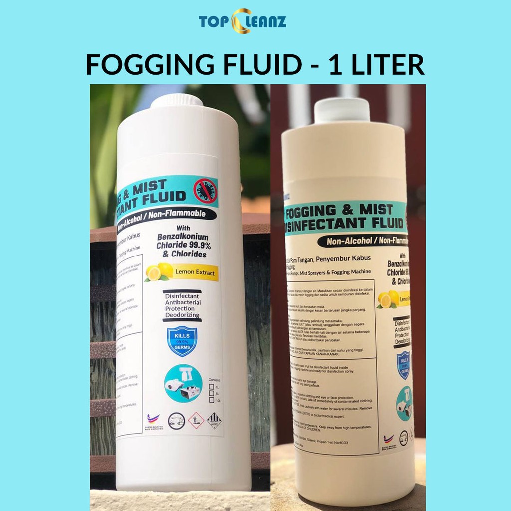Fogging Smoke Solution Fogging Liquid Fluid Surface Sanitizer Nano Mist ...