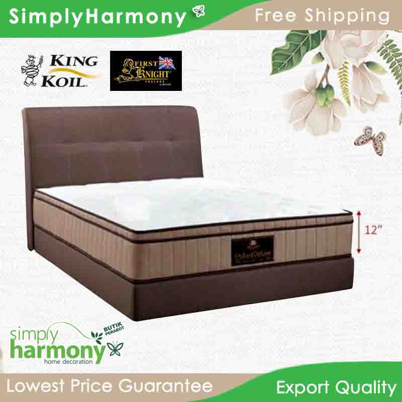 SHSB King Koil First Knight Oxford Deluxe Mattress / Queen / King Size ...