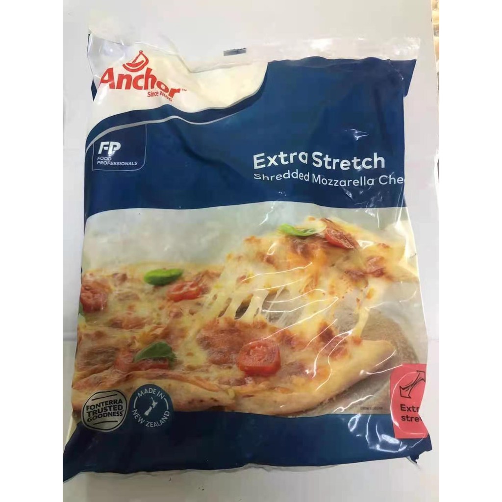 IPOH FOOD - ANCHOR EXTRA STRETCH SHREDDED MOZZARELLA CHEESE 2KG ...