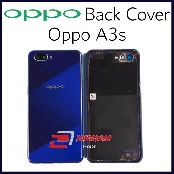 Oppo A3s 6.2" Back Battery Housing Back Body Rear Casing Housing Cover ...