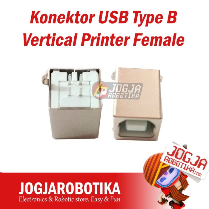 Usb Type B Vertical Printer Female Connector | Shopee Malaysia