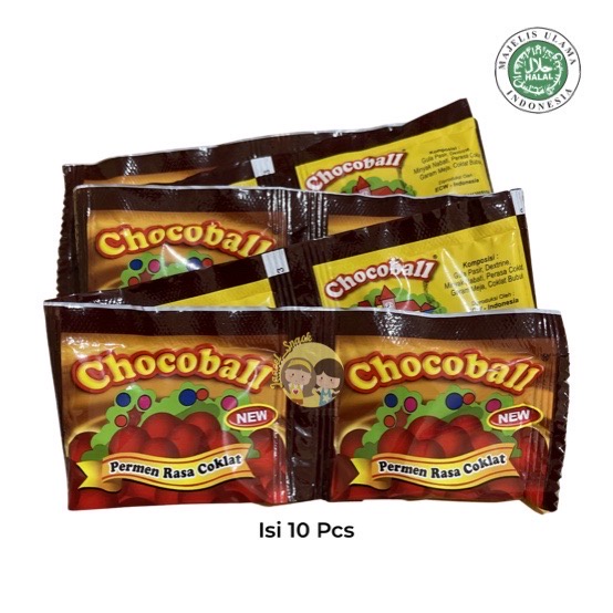 Chocolate Flavored Chocoball Candy, 10 packs by Jadoel Snack | Shopee ...