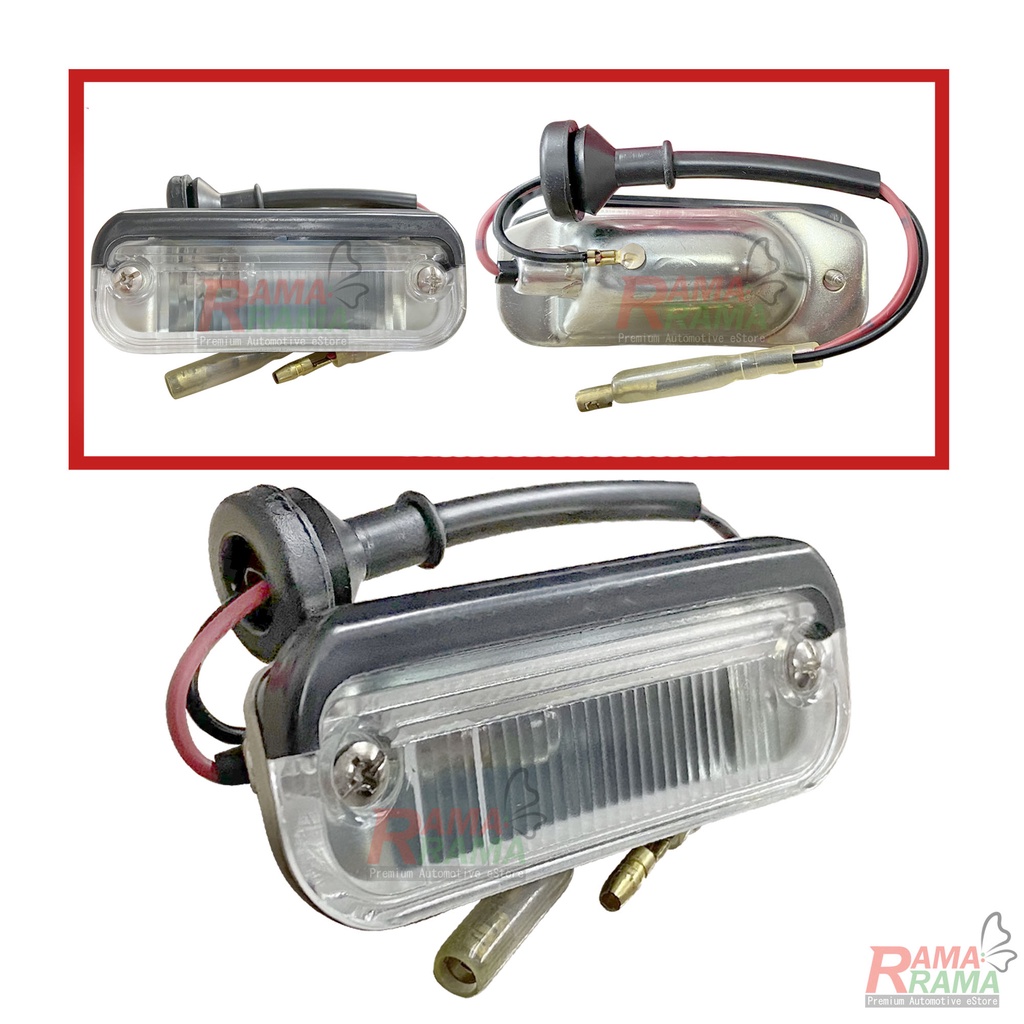 Proton Saga (1985 - 1991) Number Plate License Lamp Light With Bulb ...
